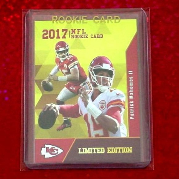 NFL | Other | Patrick Mahomes 27 Rookie Limited Edition Card | Poshmark